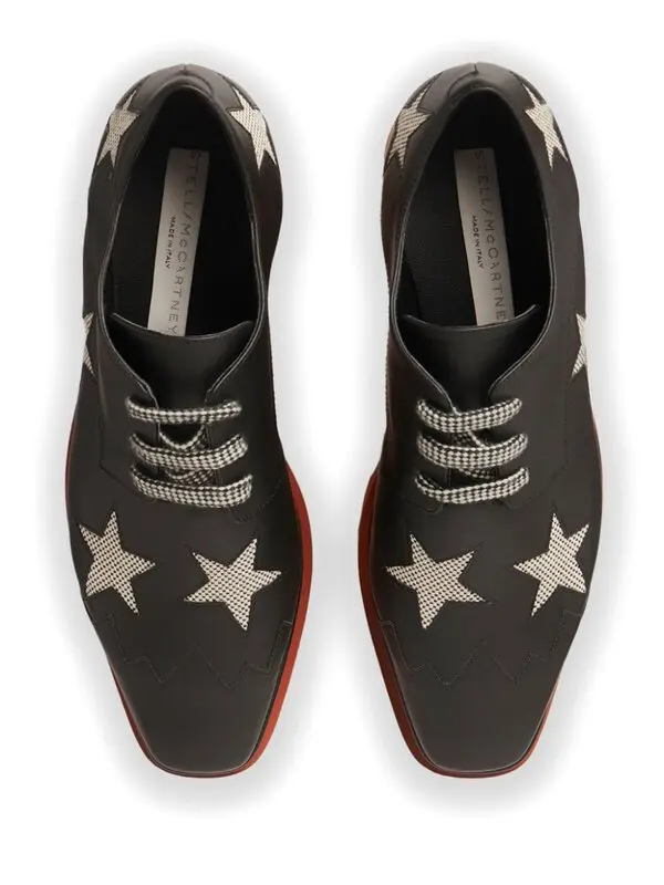 Stella McCartney Elyse Stars Platform Brogues