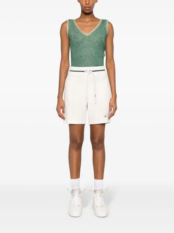 AUTRY Logo-embroidered Track Shorts