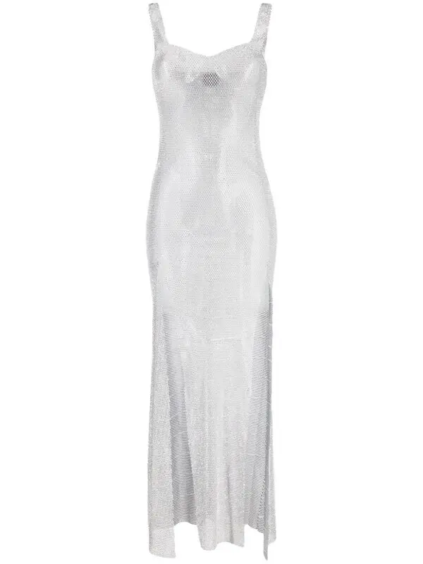 SANTA BRANDS Rhinestone-embellished Maxi Dress