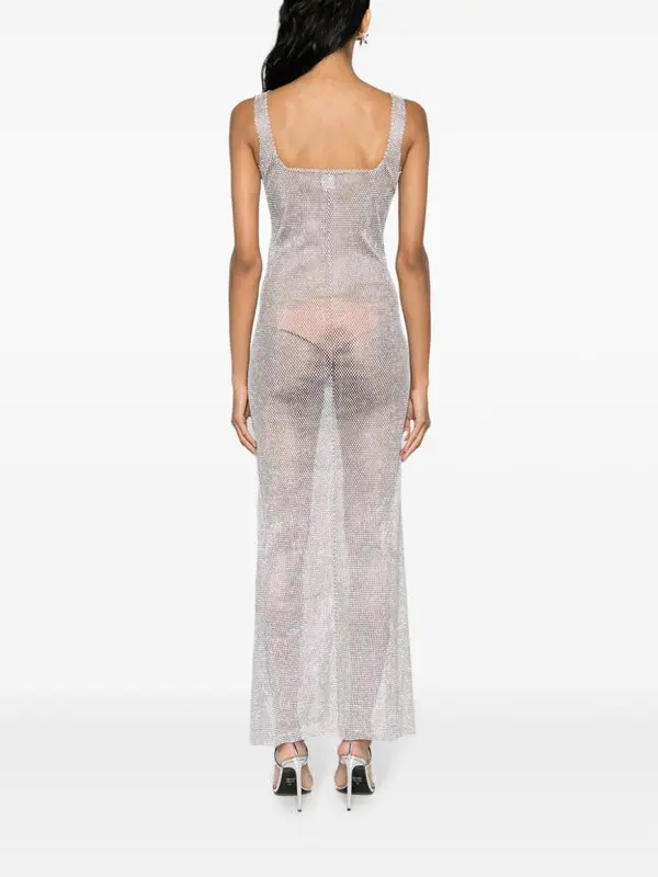 SANTA BRANDS Rhinestone-embellished Maxi Dress