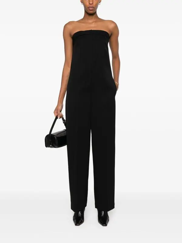 Erika Cavallini Strapless Tailored Jumpsuit