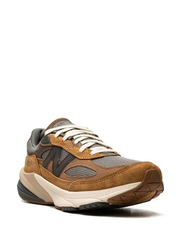 NEW BALANCE 990v6 Carhartt Sculpture Center Sneakers - Brown