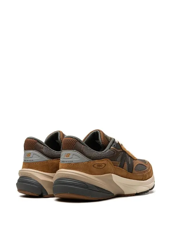 NEW BALANCE 990v6 Carhartt Sculpture Center Sneakers - Brown