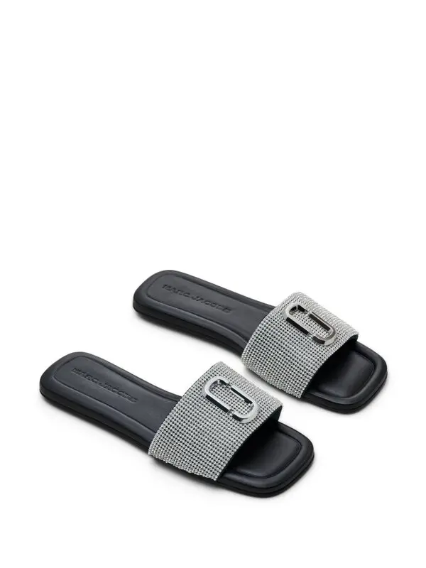 Marc Jacobs The Rhinestone J Marc Sandals