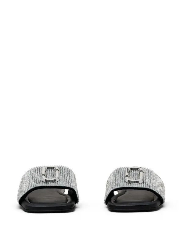 Marc Jacobs The Rhinestone J Marc Sandals