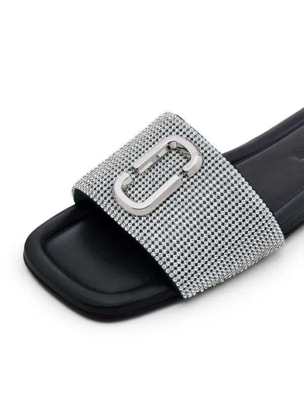 Marc Jacobs The Rhinestone J Marc Sandals