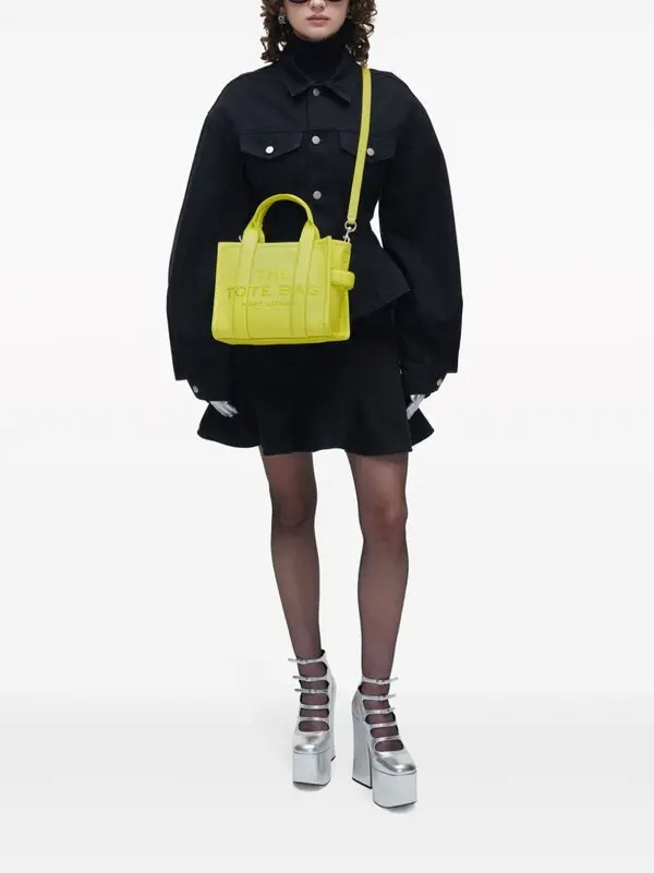 Marc Jacobs Tote Bag Small Pebble-leather Tote Bag - Yellow