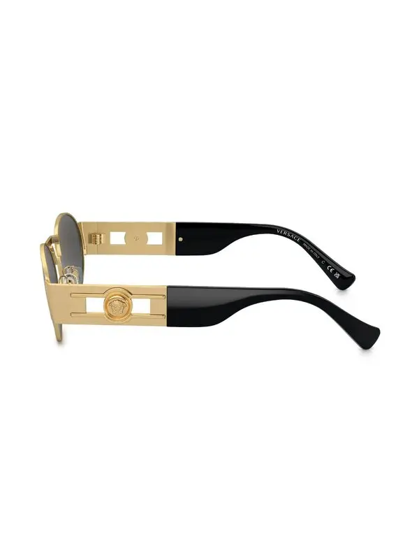Versace Medusa Head Round-frame Sunglasses
