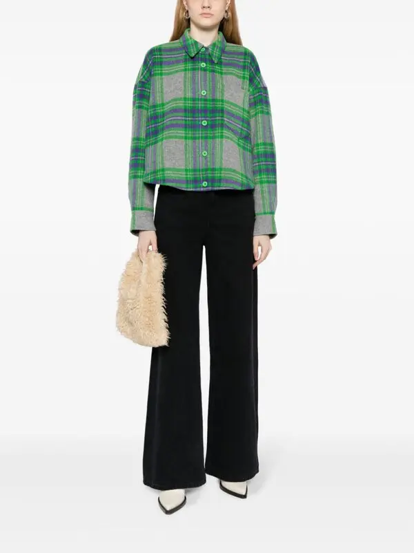 JNBY Plaid Button-up Jacket