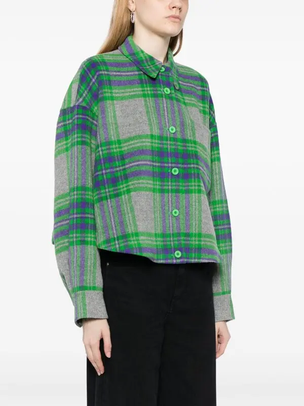 JNBY Plaid Button-up Jacket