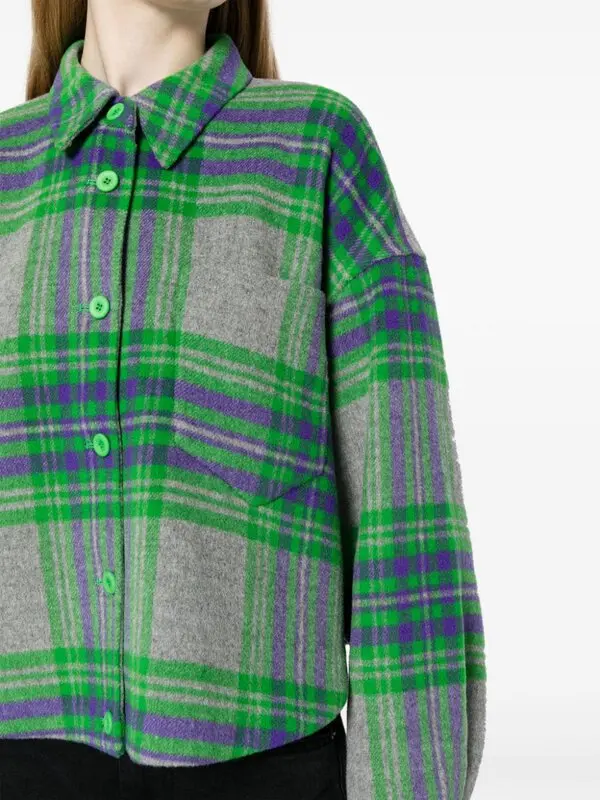 JNBY Plaid Button-up Jacket