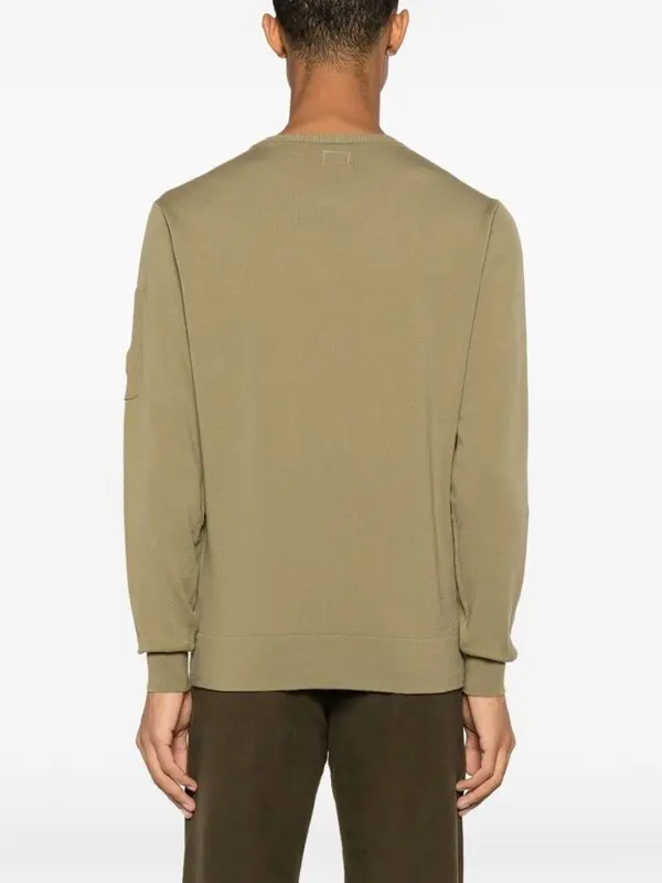 C.P. COMPANY Lens-detail Sweatshirt - Brown