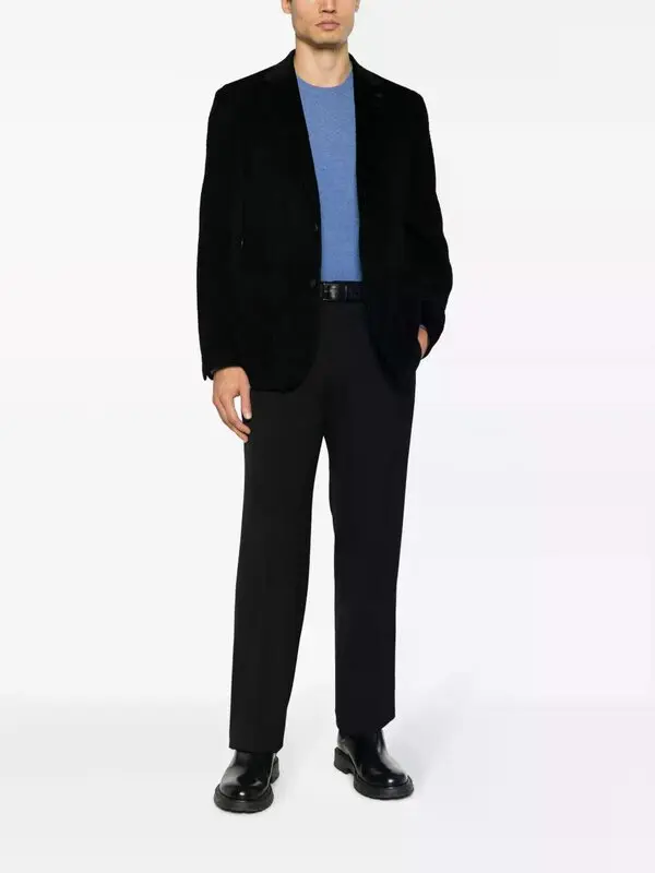 LARDINI Single-breasted Corduroy Blazer