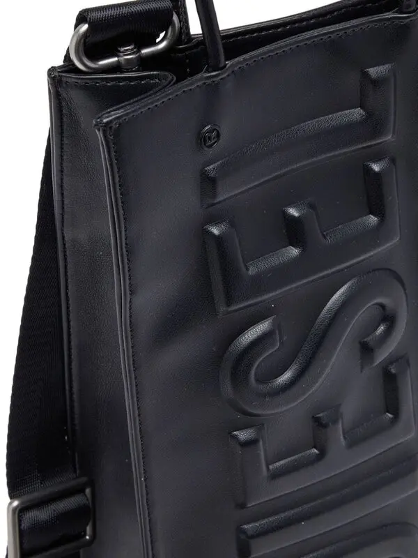 Diesel® Logo-Embossed Tote Bag - Black | Editorialist