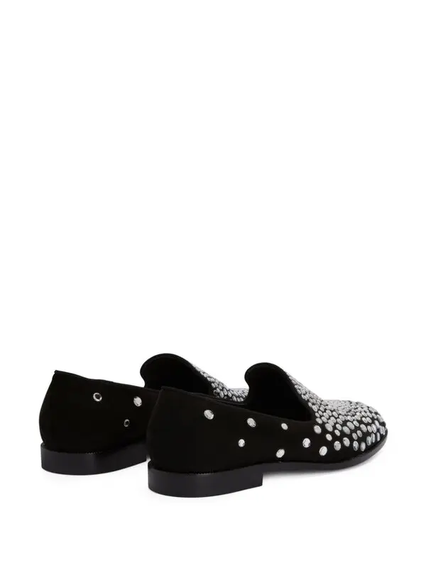 GIUSEPPE ZANOTTI Peghasus Crystal-embellished Loafers