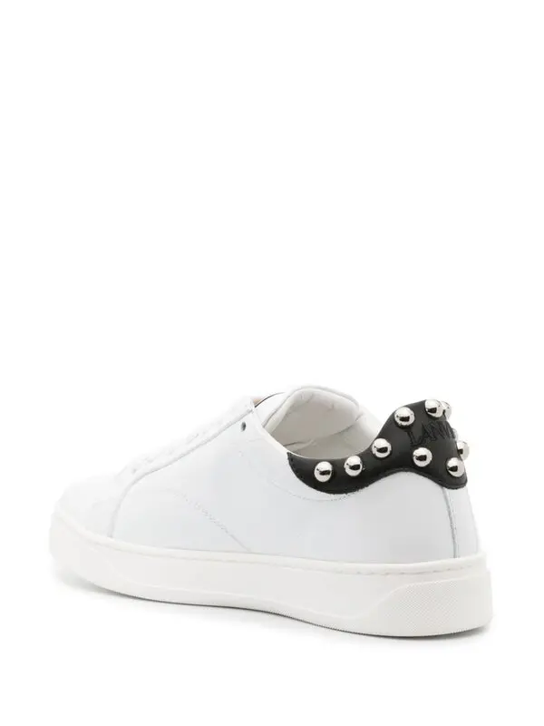 LANVIN Studded Leather Sneakers