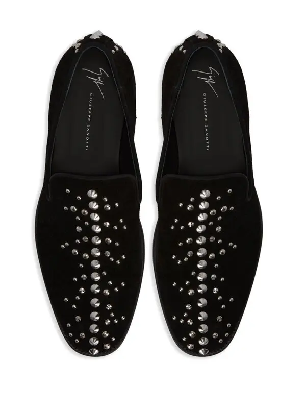 GIUSEPPE ZANOTTI Alfredson 15mm Studded Loafers