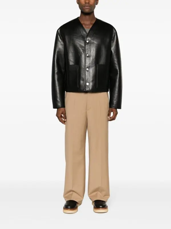 Nanushka Faux-leather Bomber Jacket