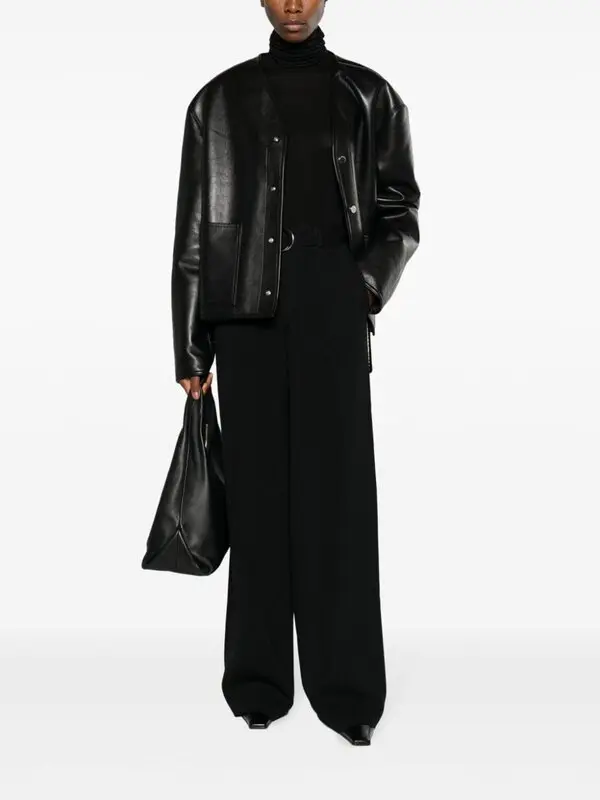 Nanushka Faux-leather Bomber Jacket