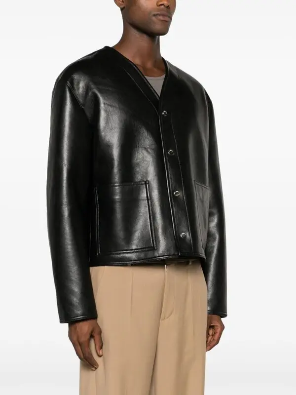 Nanushka Faux-leather Bomber Jacket