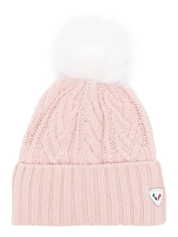 Rossignol Mady Cable-knit Beanie - Pink