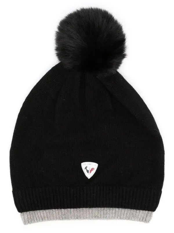 Rossignol Lasya Logo-plaque Beanie - Black