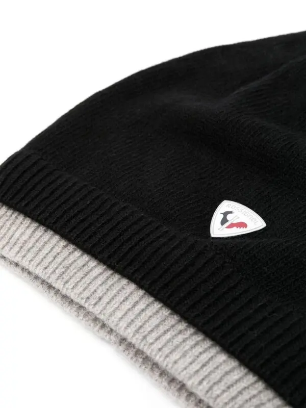 Rossignol Lasya Logo-plaque Beanie - Black