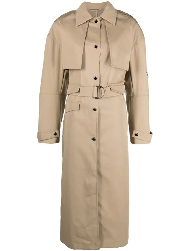 Nanushka Elinor Single-breasted Trench Coat