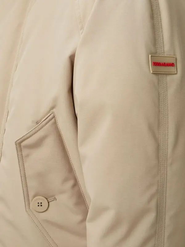 FERRAGAMO Classic-hood Padded Jacket - Neutrals