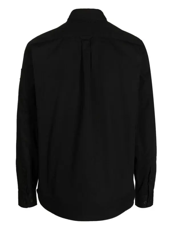 Belstaff Logo-appliqué Cotton Shirt