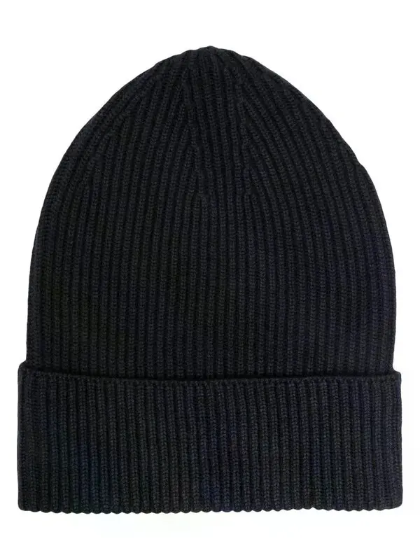Altea Ribbed-knit Virgin Wool Beanie - Blue