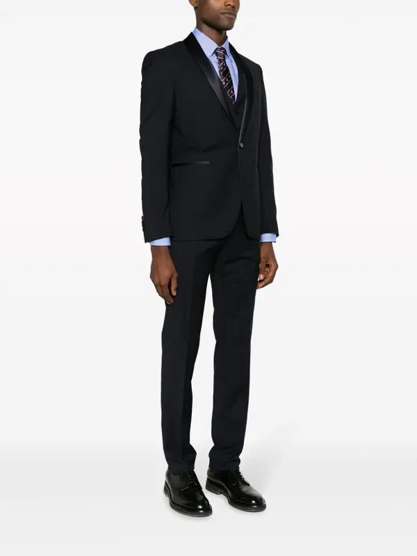 Tagliatore Single-breasted Virgin Wool Blend Suit