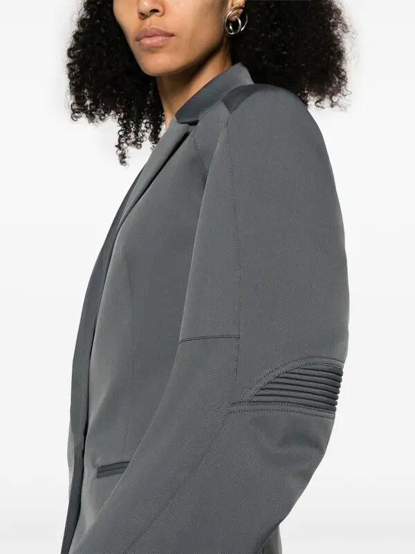 Coperni Herringbone-pattern Biker Blazer