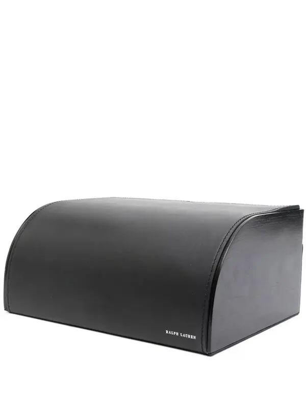 Ralph Lauren Brennan Leather Writers Box - Black