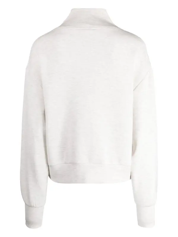 Varley Davidson Zipped Sweatshirt - White