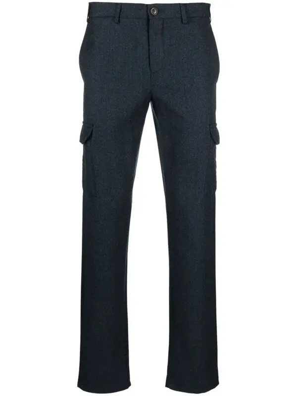 Canali Wool Cargo Trousers