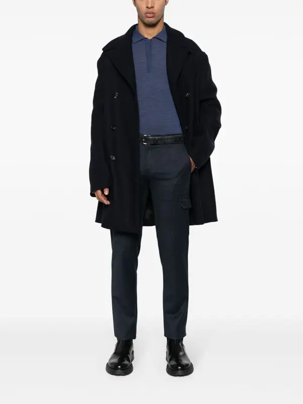 Canali Wool Cargo Trousers