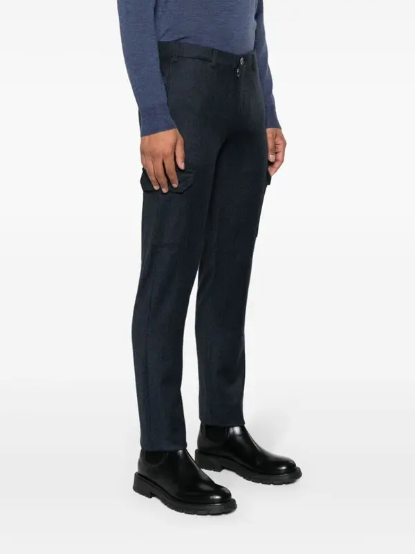 Canali Wool Cargo Trousers