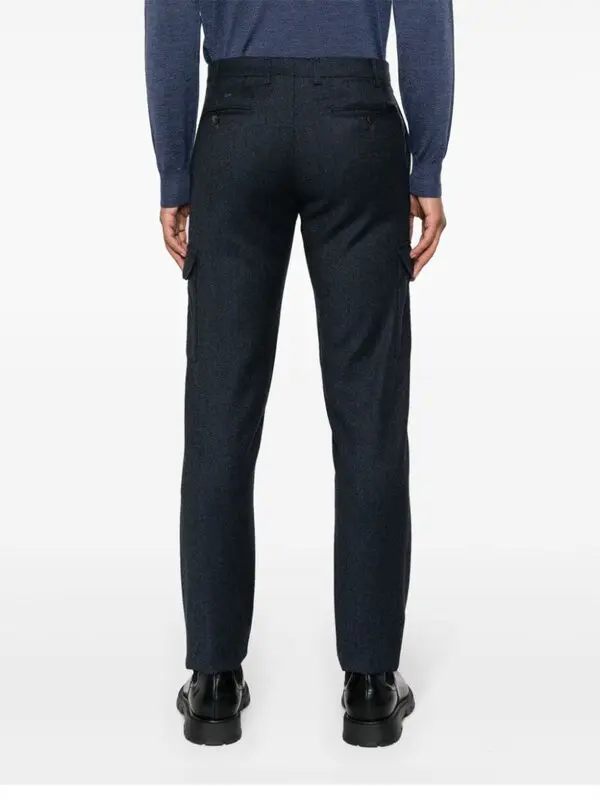 Canali Wool Cargo Trousers