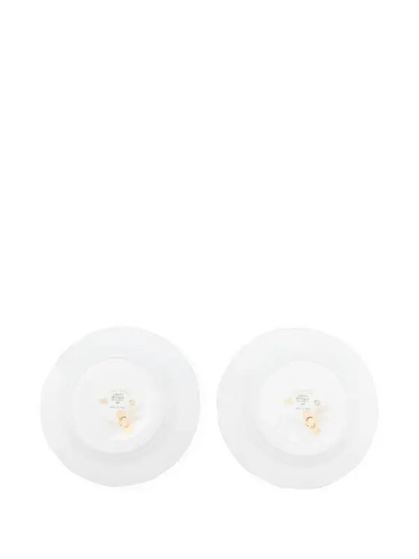 GINORI 1735 Rubrum Porcelain Plate - Red