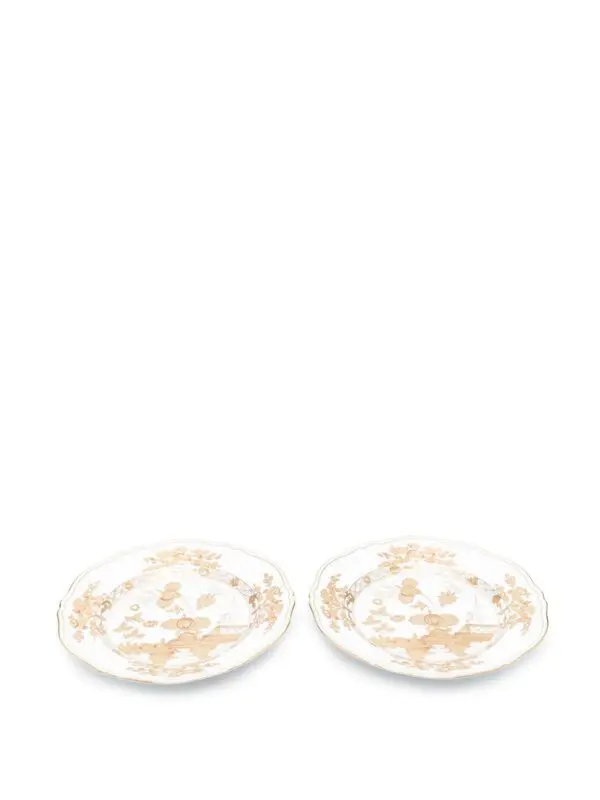 GINORI 1735 Oriente Italiano Aurum Porcelain Plate - White