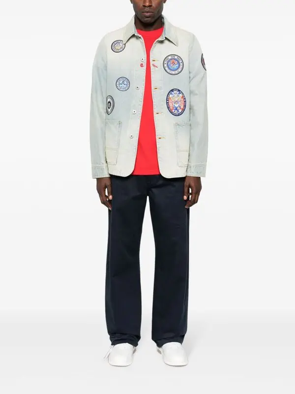 Kenzo Travel Badge Denim Jacket
