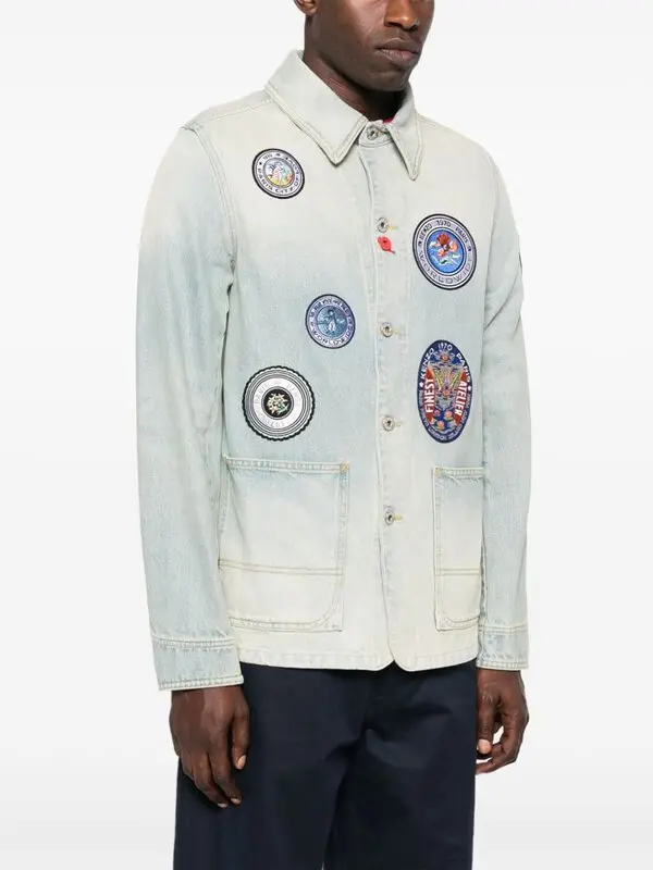 Kenzo Travel Badge Denim Jacket
