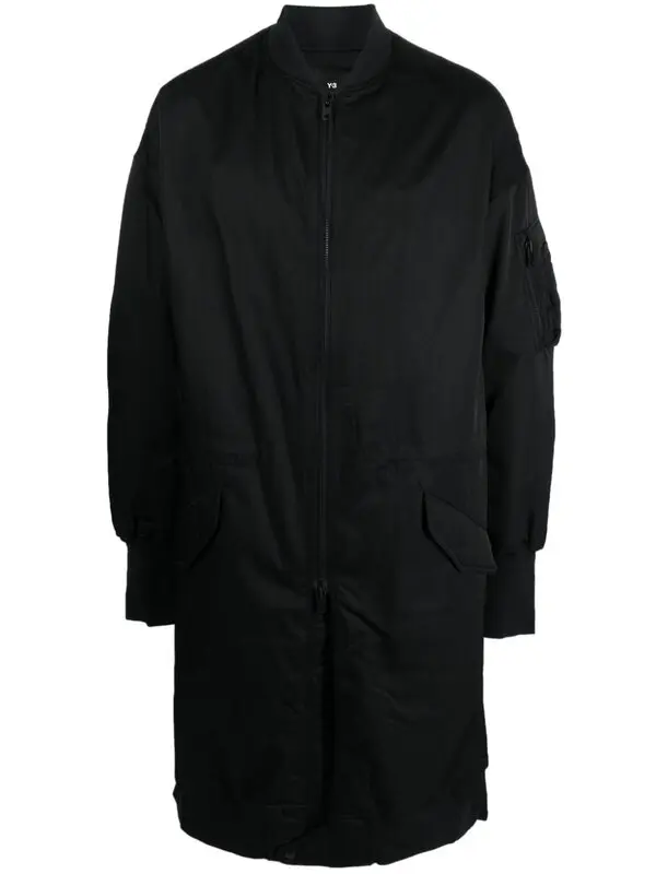 Y3 Longline Bomber Coat