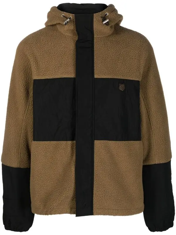 Maison Kitsuné Fox Head-patch Hooded Jacket
