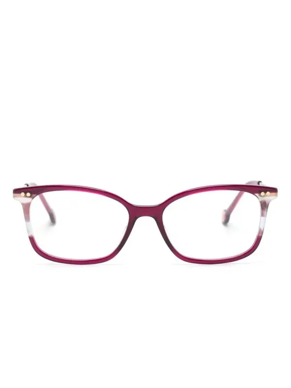 Carolina Herrera Rectangle Eyeglasses - Pink