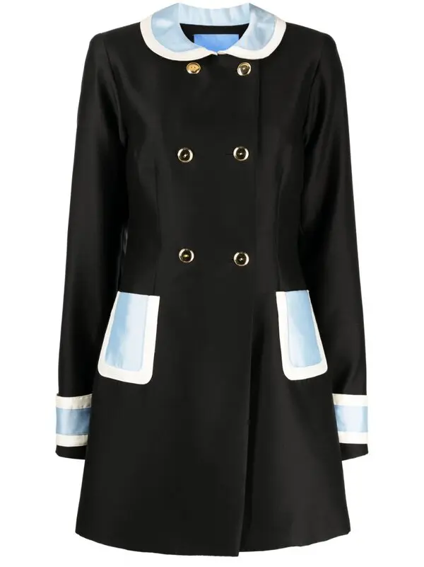 MACGRAW Broadcast Colour-block Coat
