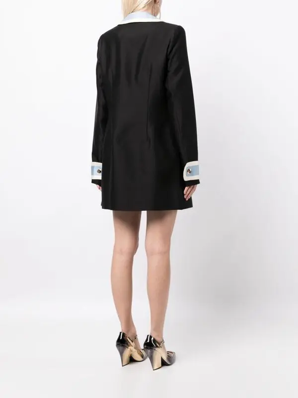 MACGRAW Broadcast Colour-block Coat