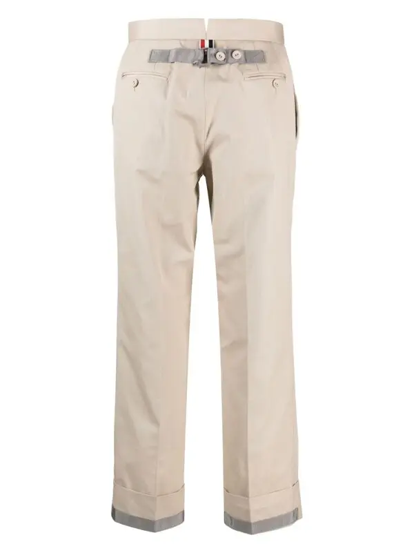 Thom Browne Tailored Cropped Trousers