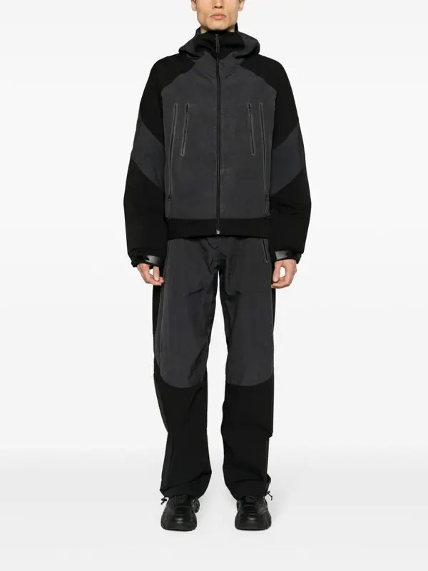 J.L-A.L Armour Padded-panels Ripstop Jacket